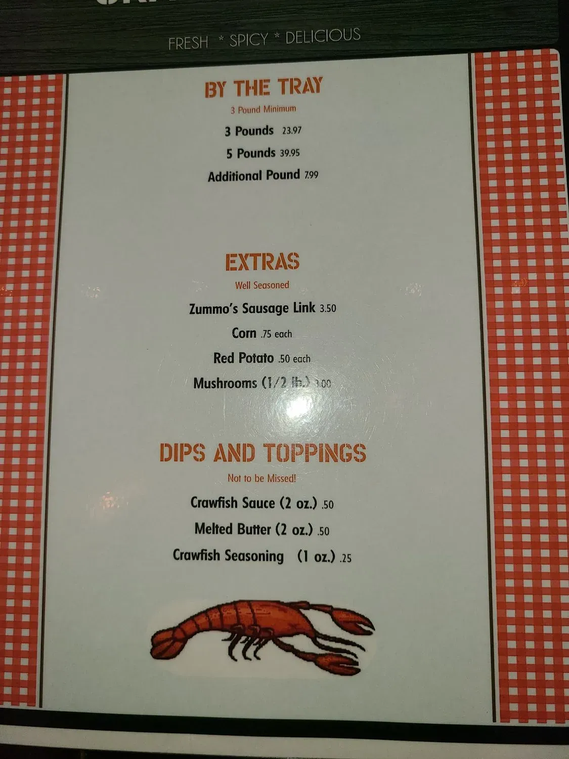 Tia Juanita's Fish Camp Menu - Updated November 2025