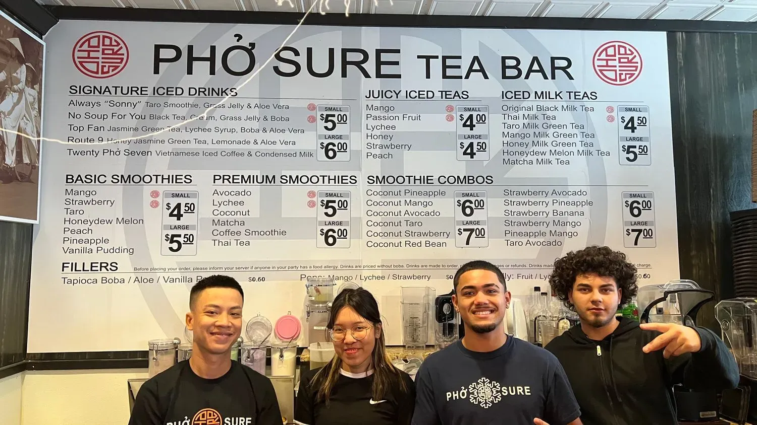 Pho Sure Menu - Updated October 2025