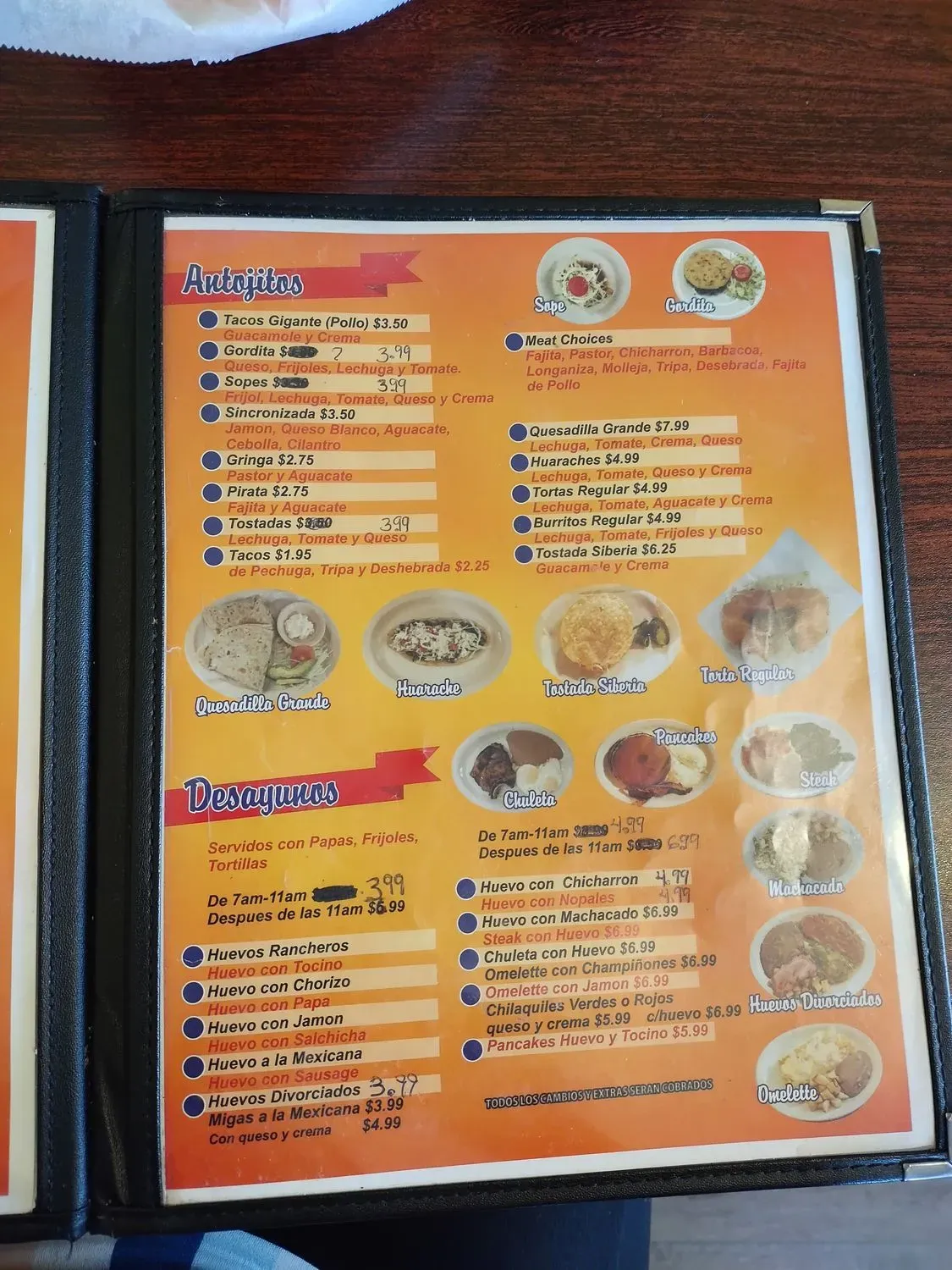 Taqueria Azucena Menu - Updated November 2025