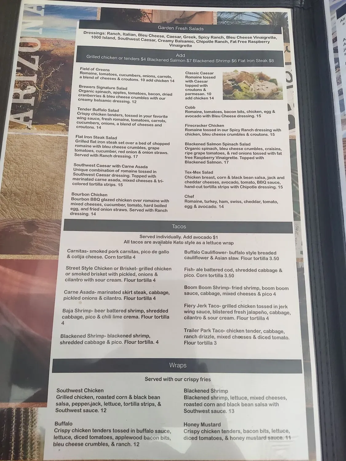 Brewers Restaurant & Sports Bar Menu - Updated November 2025