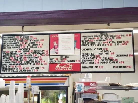 Duck’s Trolley Menu | Manchester, GA | Checkle