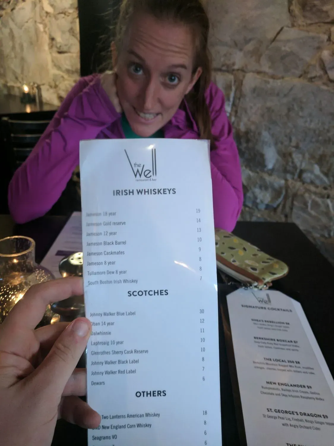 The Well Restaurant + Bar Menu - Updated November 2025