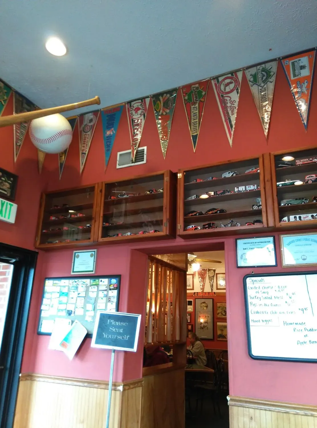 Ballpark Restaurant Menu - Updated November 2025