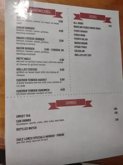 Hwy Cafe Menu | Heflin, AL | Checkle