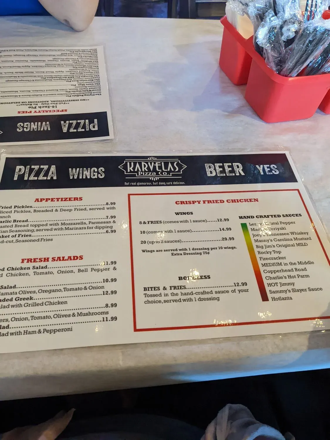 Karvelas Pizza Co. Lagrange Menu - Updated November 2025