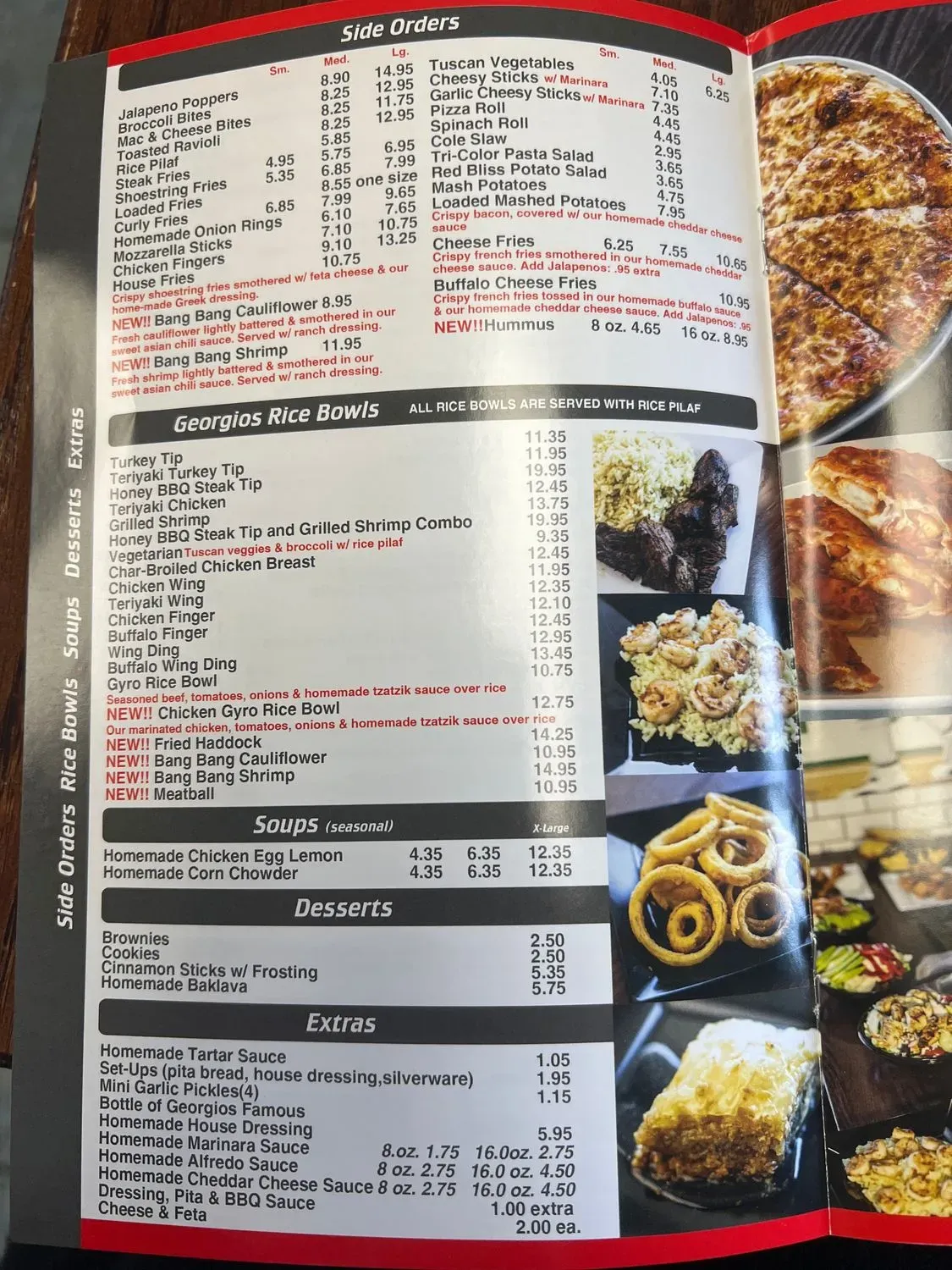 Georgio's Roast Beef & Pizza Menu | Brockton, MA | Checkle