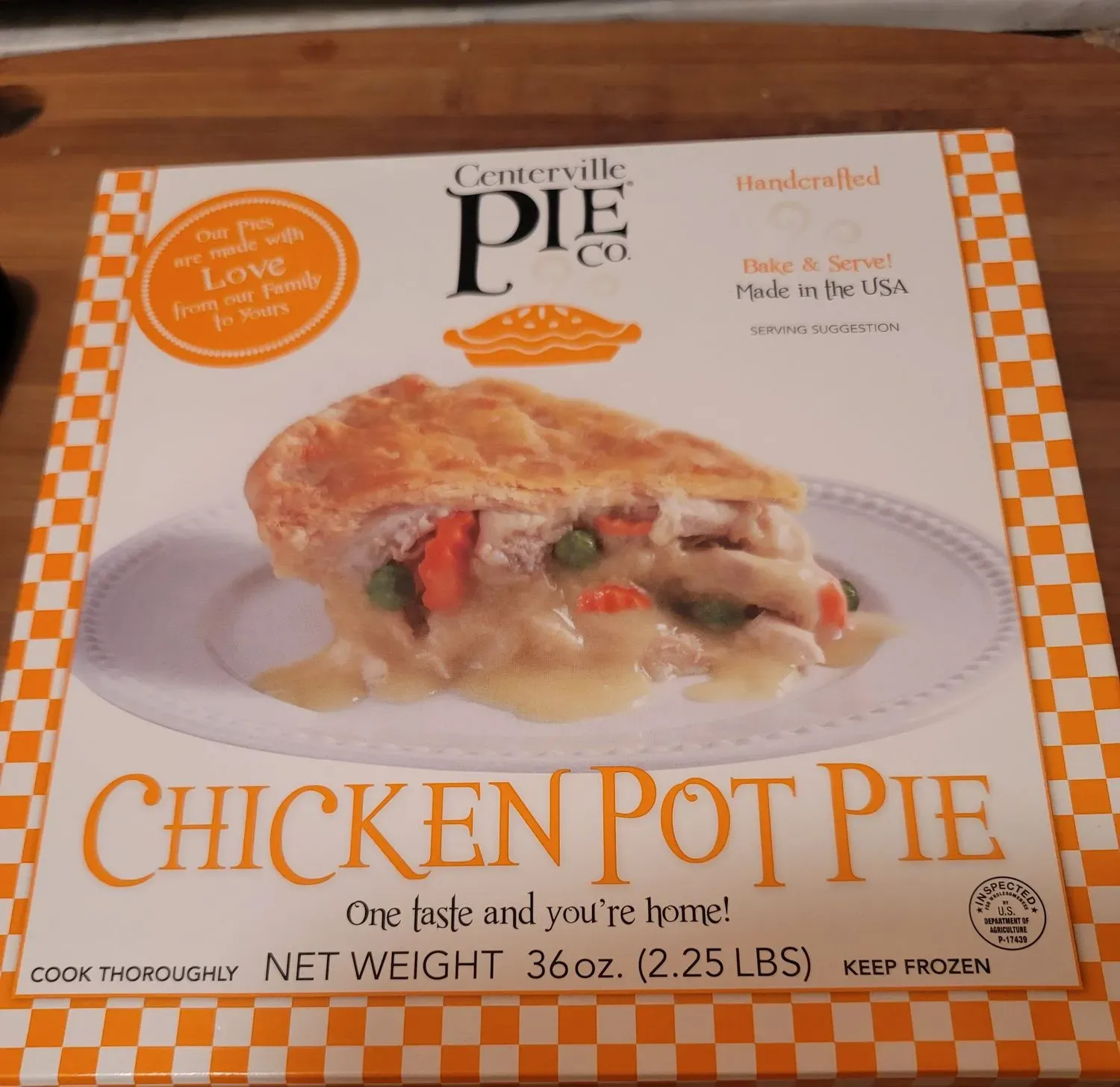 Centerville Pie Company Menu - Updated November 2025