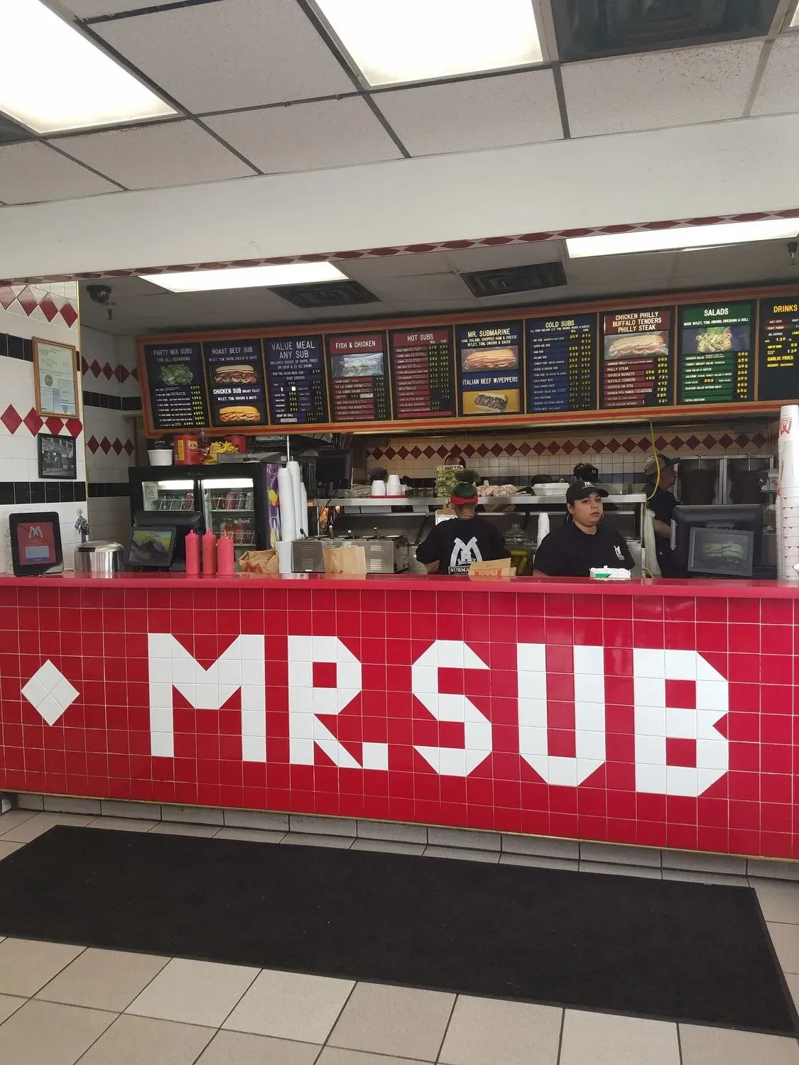 Mr. Submarine Menu - Updated October 2025