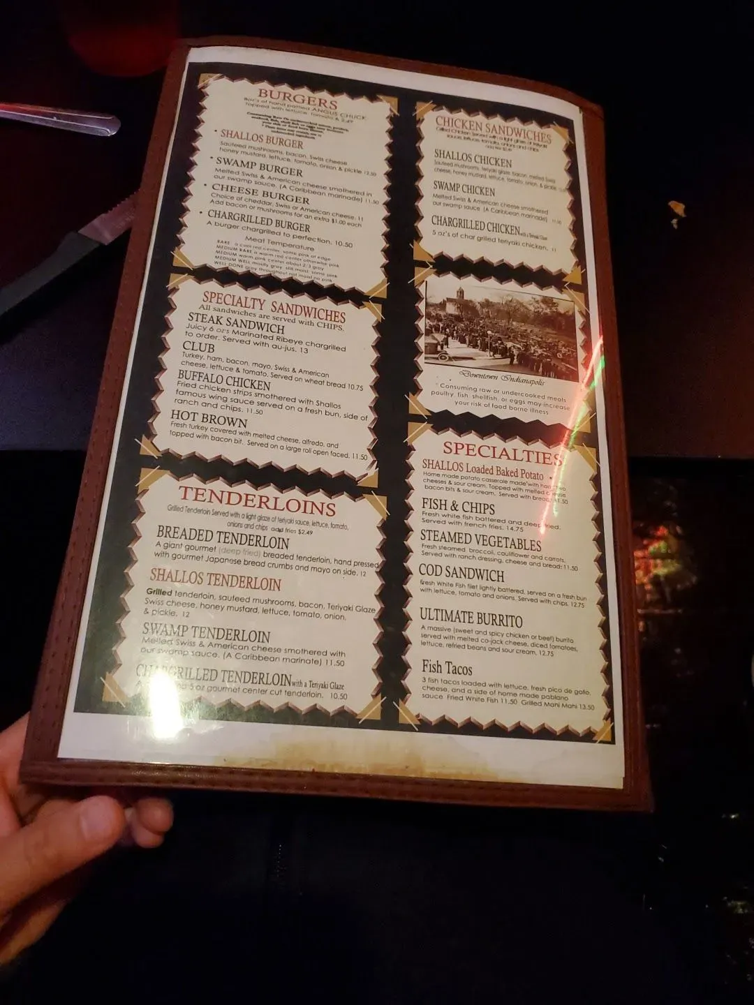 Shallo's Antique Restaurant & Brewhaus Menu - Updated September 2025
