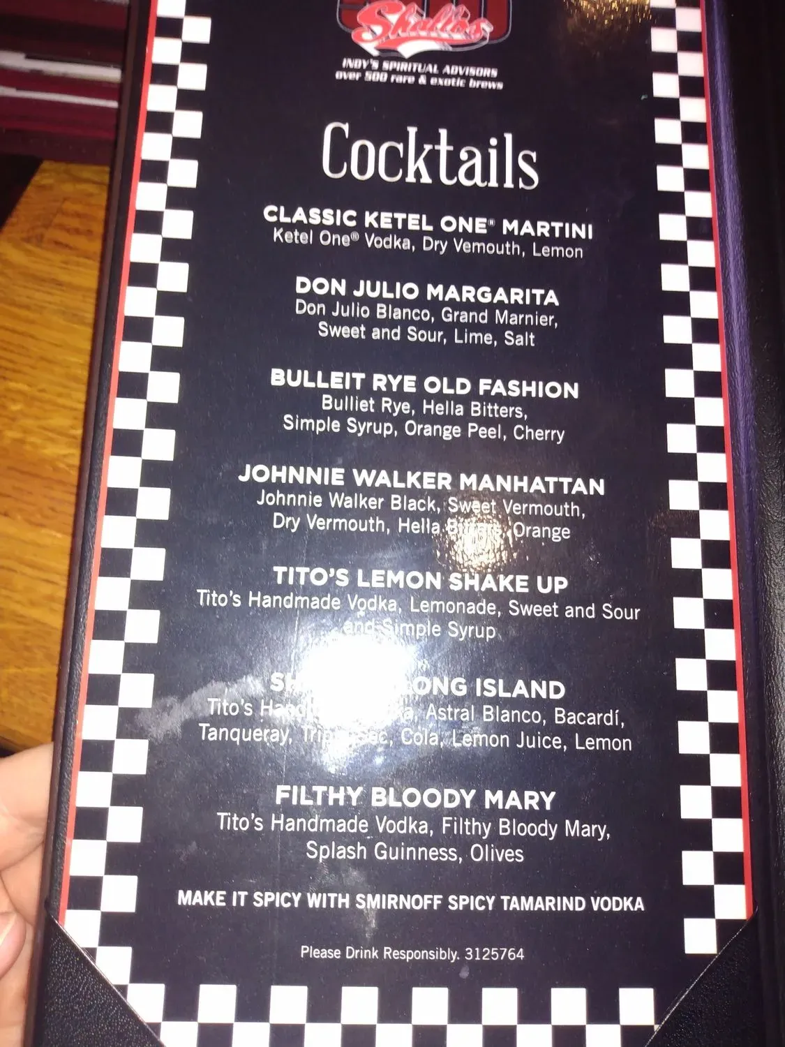 Shallo's Antique Restaurant & Brewhaus Menu - Updated September 2025