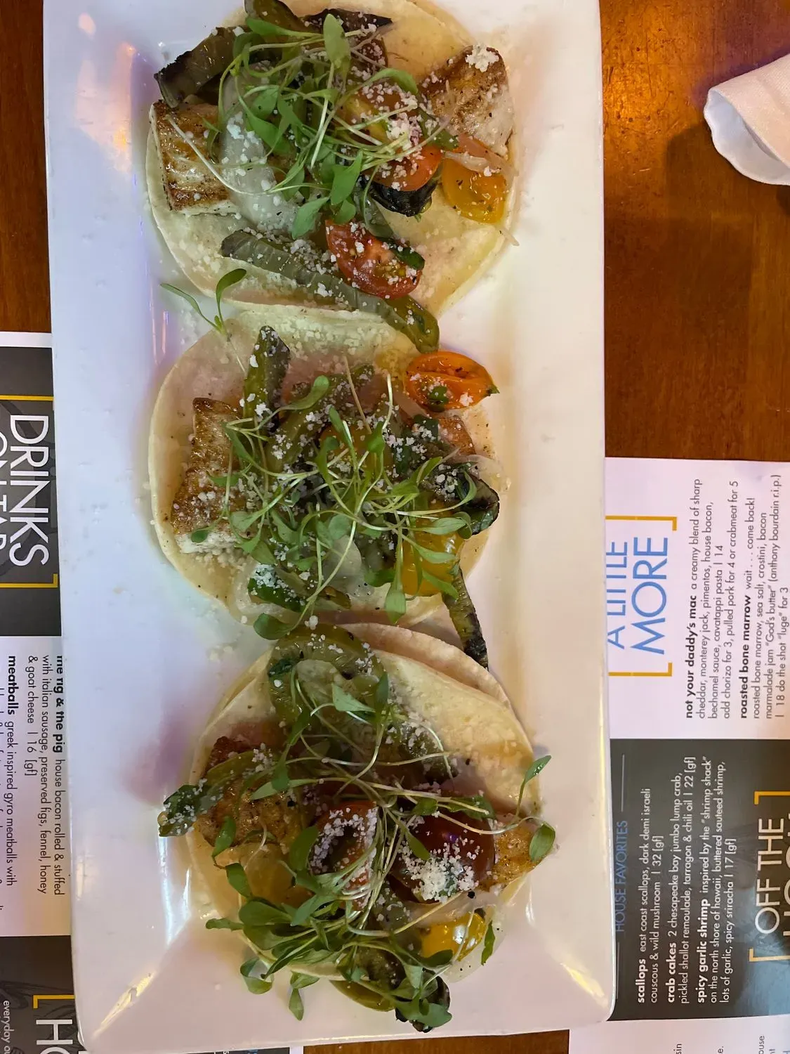 Dancing Marlin Restaurant Menu - Updated October 2025