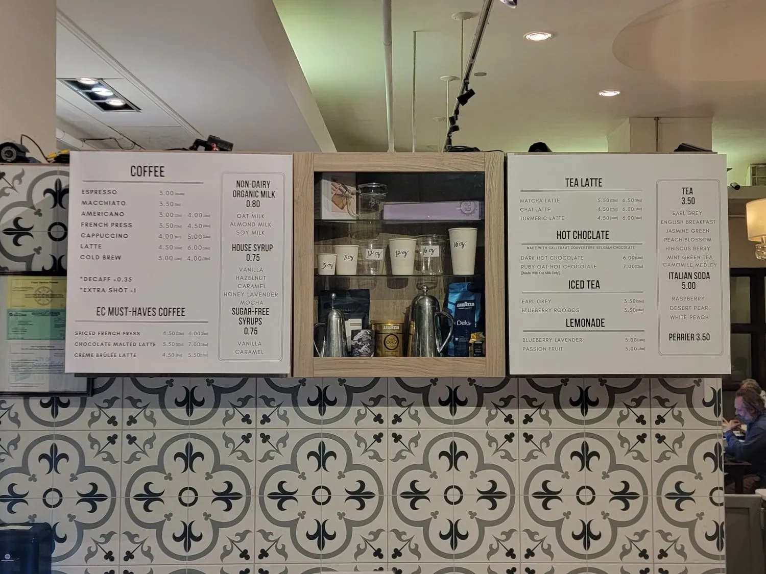 The European Menu - Updated October 2025