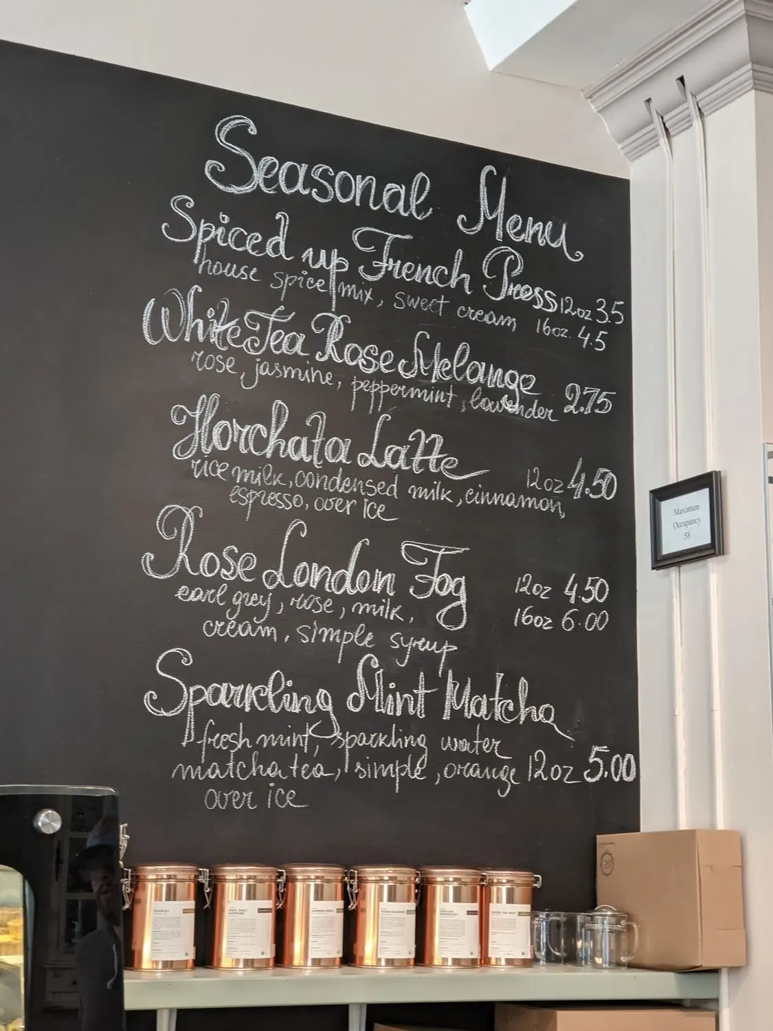 The European Menu - Updated October 2025