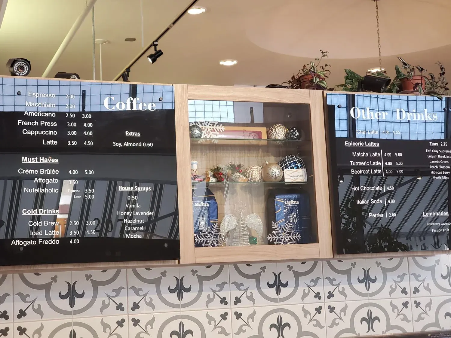 The European Menu - Updated October 2025