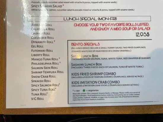 Moonlight Sushi Bar & Grill Menu | Kansas City, MO | Checkle