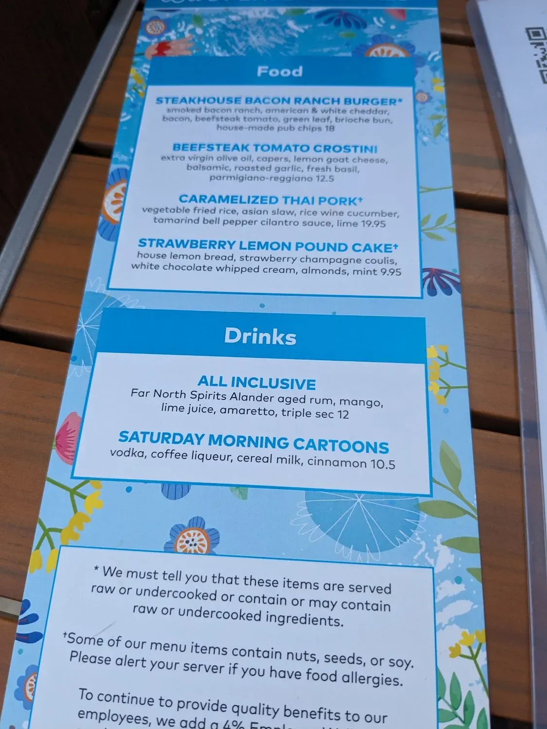 3 Squares Restaurant Menu - Updated October 2025