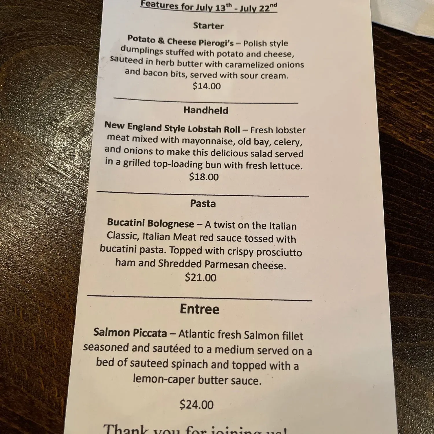 Axel's Restaurant | Chanhassen Menu - Updated October 2025