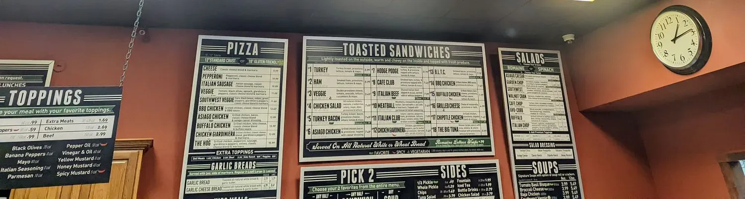 Pickleman's Gourmet Cafe Menu | St. Louis, MO | Checkle