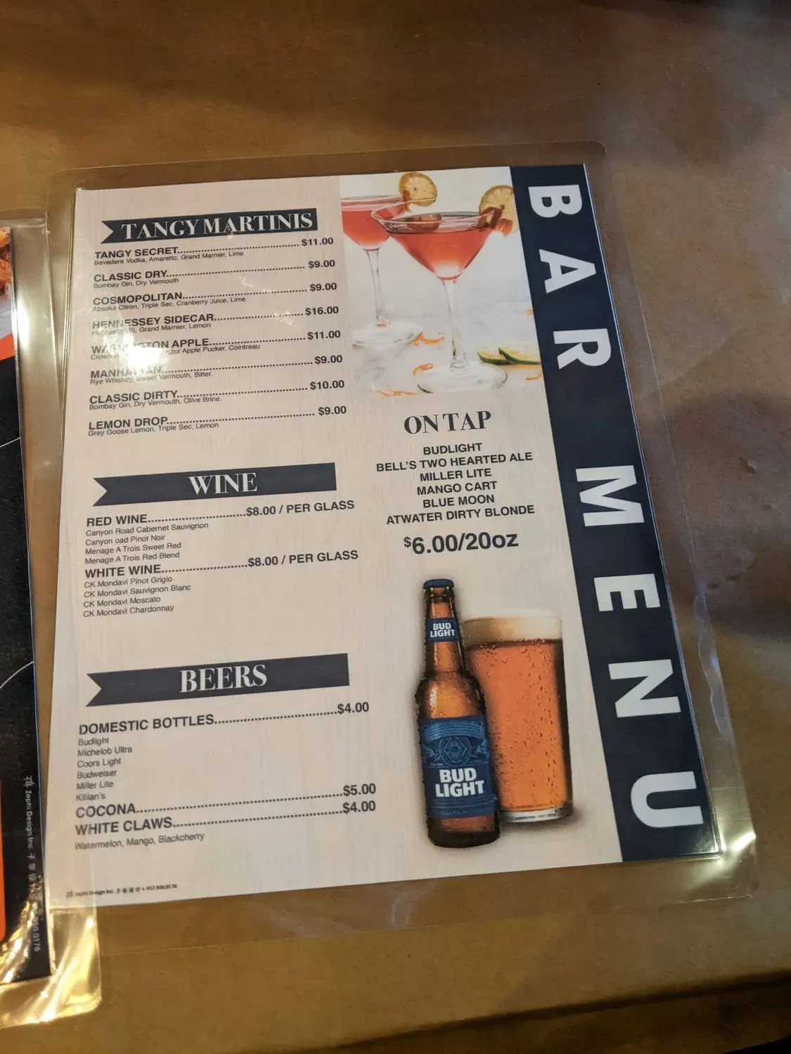 The Tangy Crab - Cajun Seafood & Bar Menu - Updated October 2025