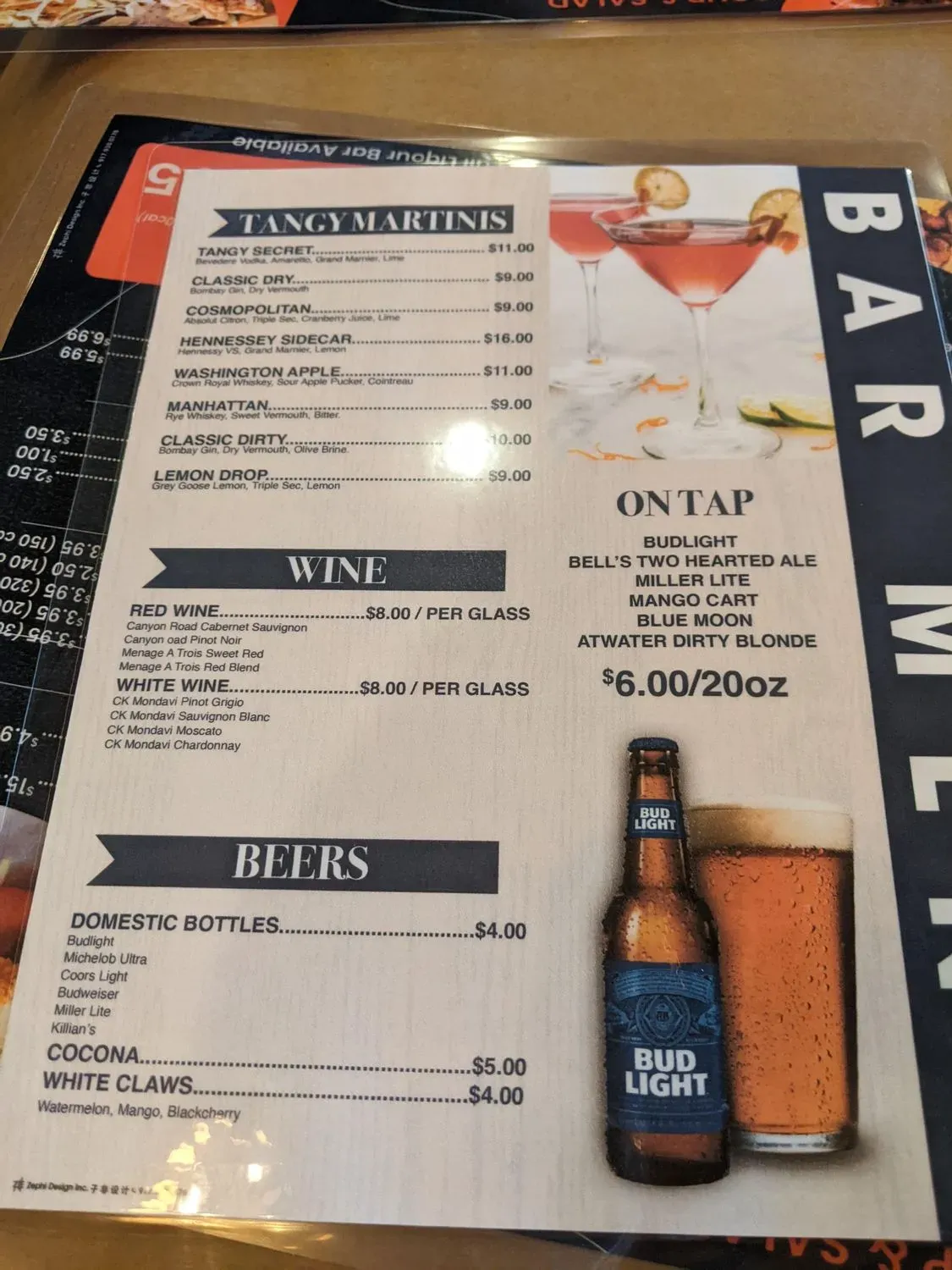 The Tangy Crab - Cajun Seafood & Bar Menu - Updated October 2025