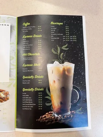 Cinnamon cafe Menu | Mesquite, NV | Checkle