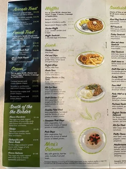Cinnamon cafe Menu | Mesquite, NV | Checkle