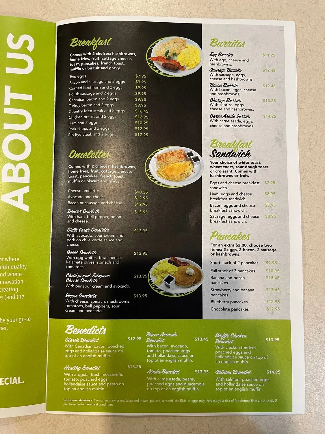 Cinnamon cafe Menu | Mesquite, NV | Checkle