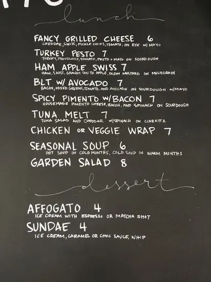 Buggy Town Coffee Menu | Carthage, NC | Checkle
