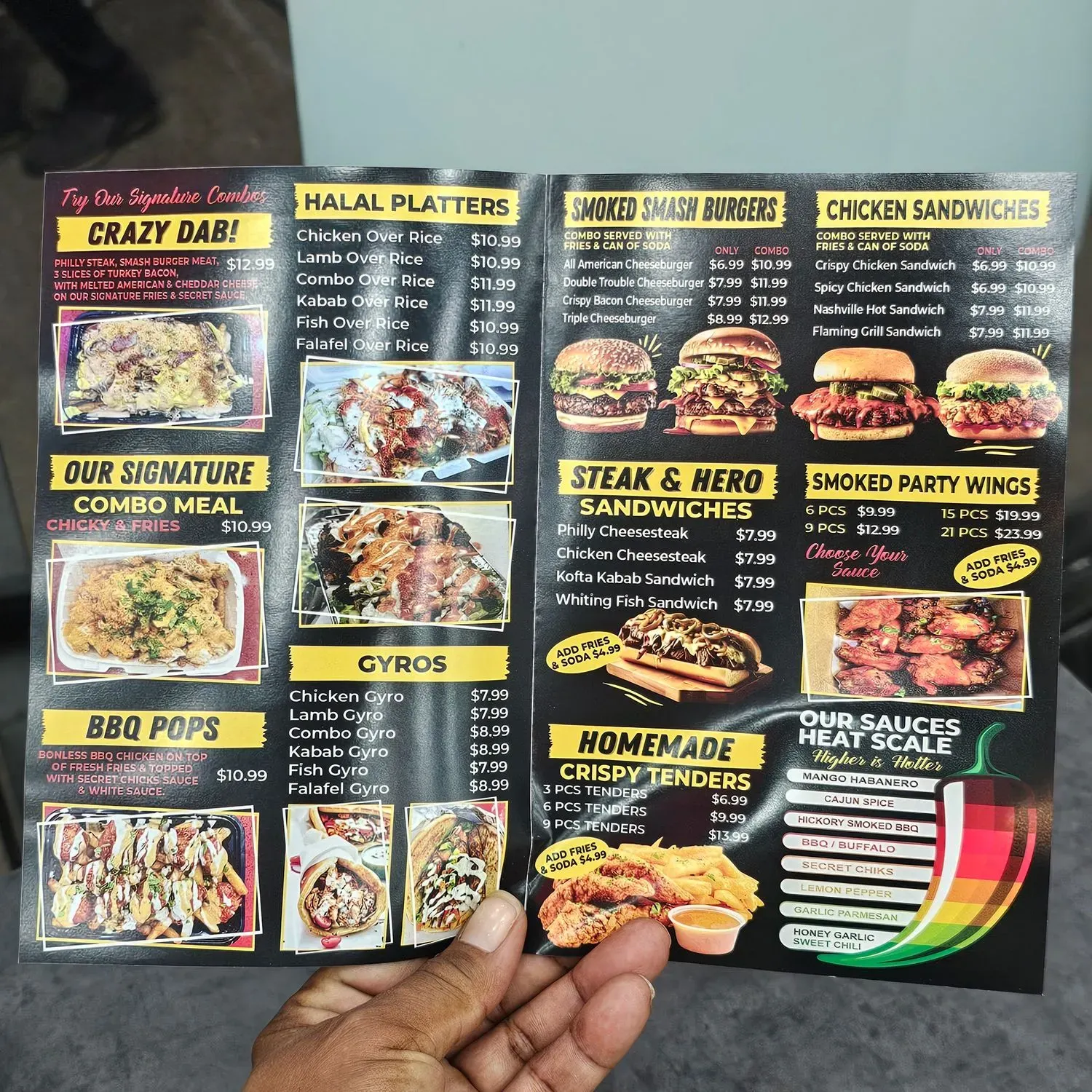 Halal Chicks and Platters Menu | New York, NY | Checkle