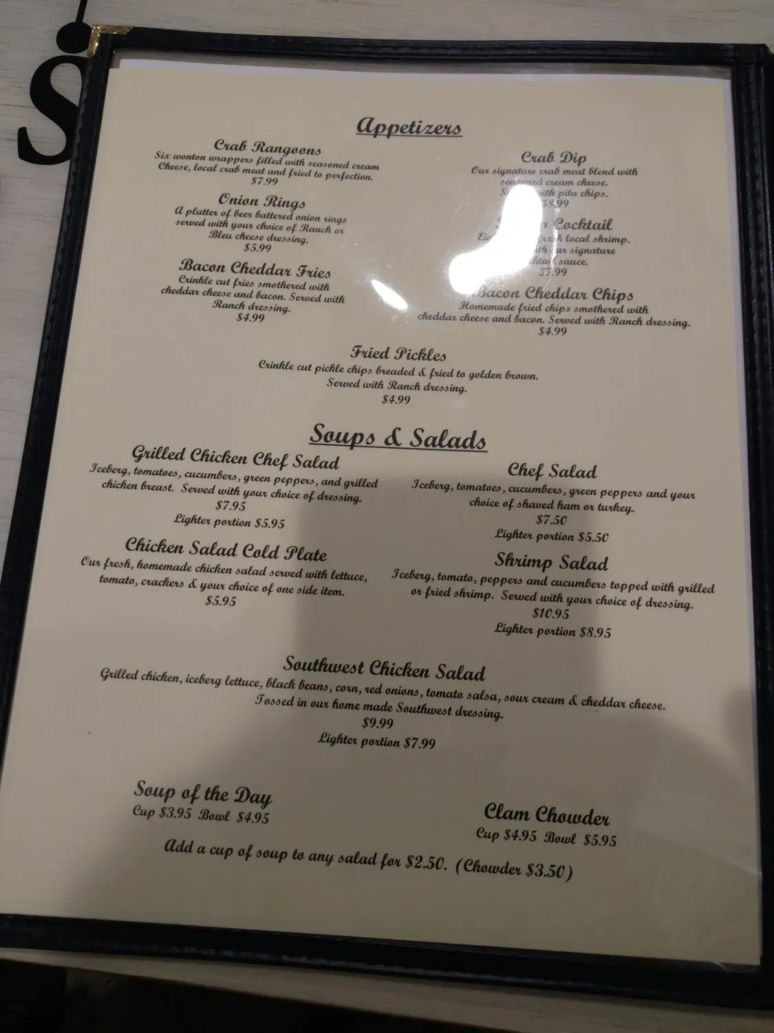 Mayo's Seafood Restaurant Menu - Updated October 2025