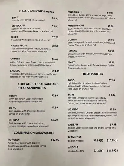 Big Easy of Ewing Menu | Ewing Township, NJ | Checkle