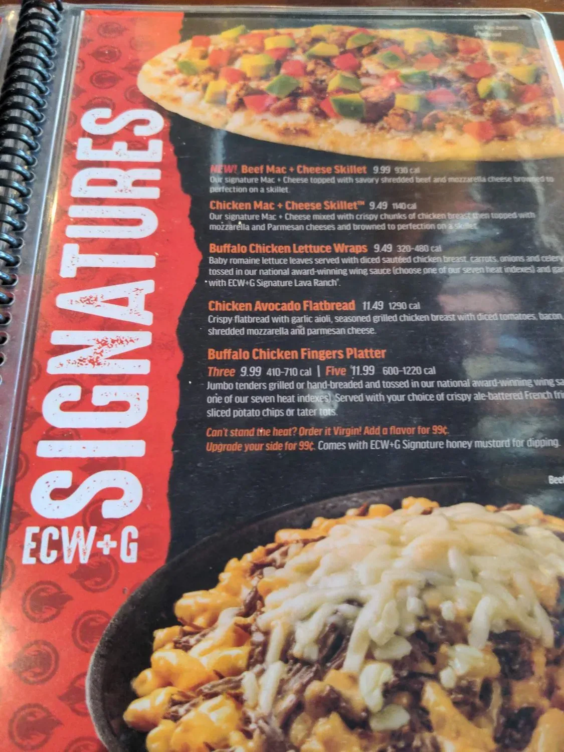 East Coast Wings + Grill Menu - Updated October 2025