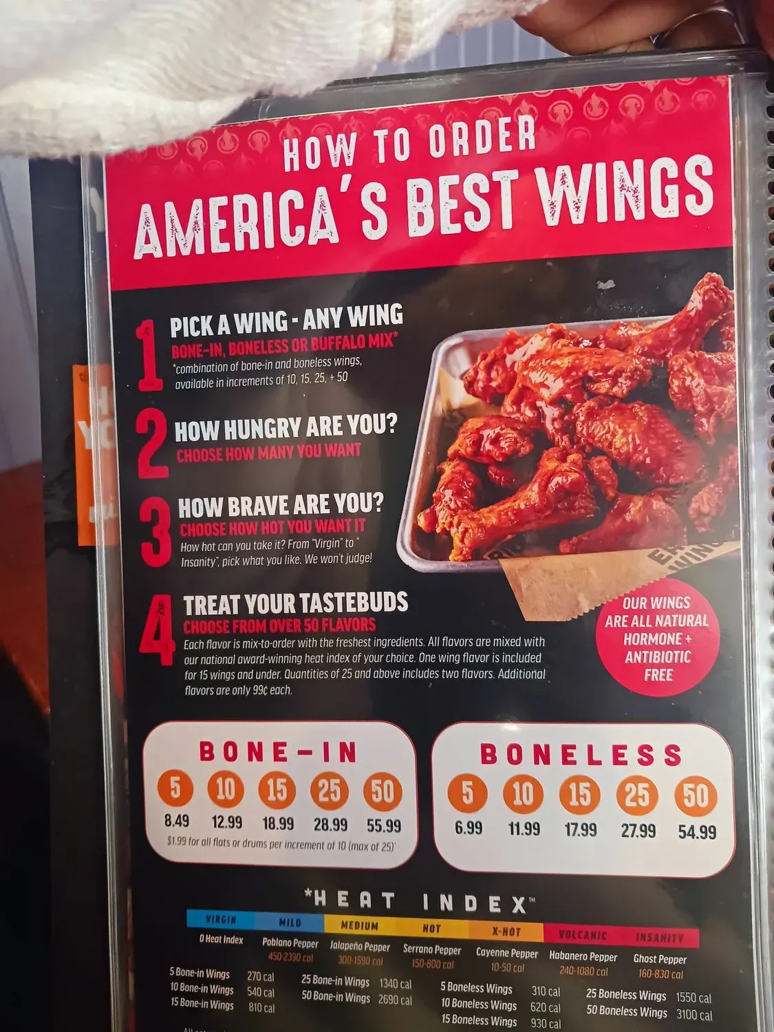 East Coast Wings + Grill Menu - Updated October 2025
