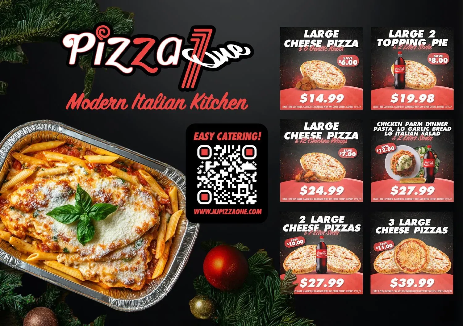 Pizza One Menu | Wayne, NJ | Checkle