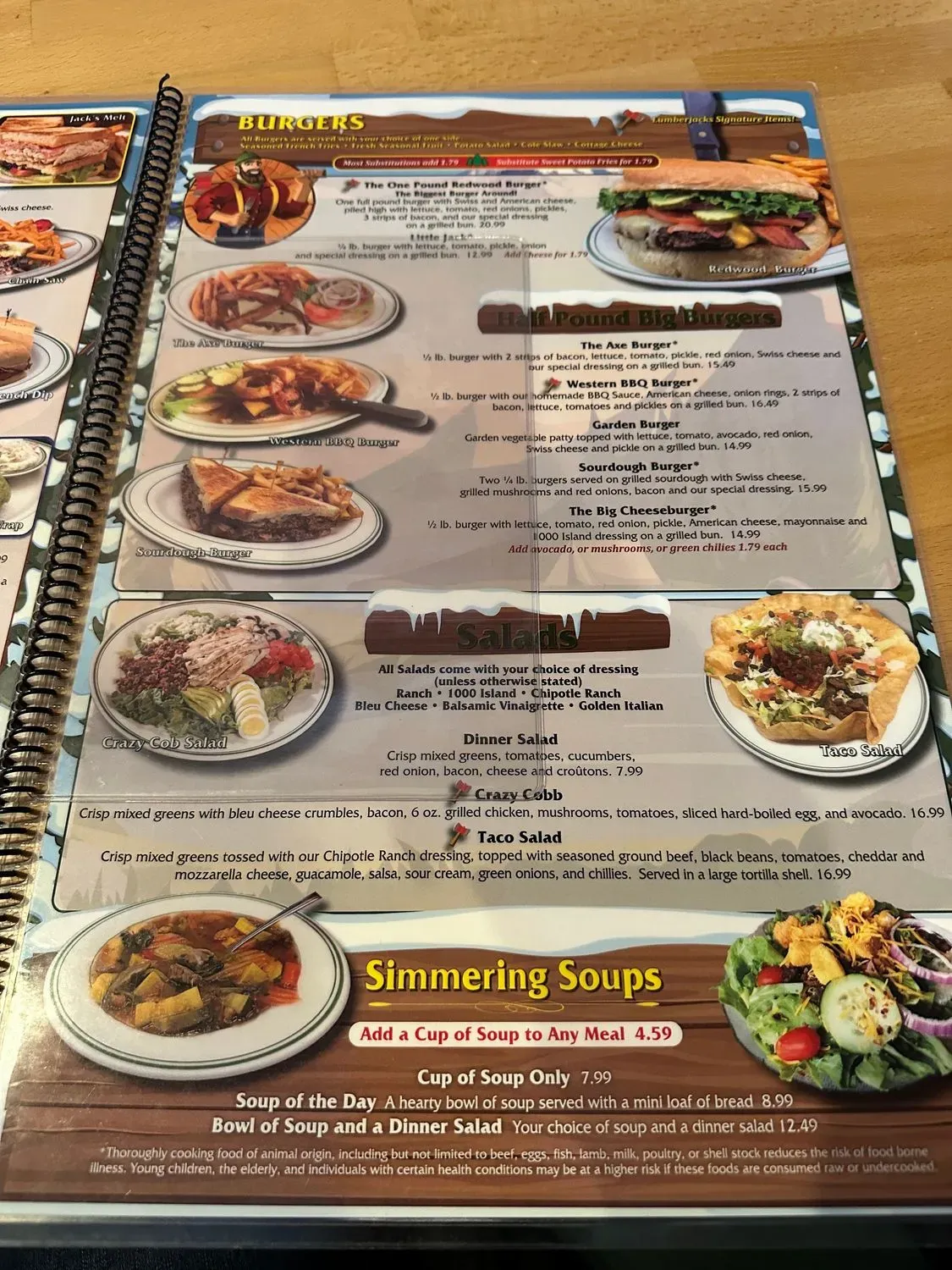 Lumberjacks Restaurant - North Las Vegas Menu - Updated October 2025