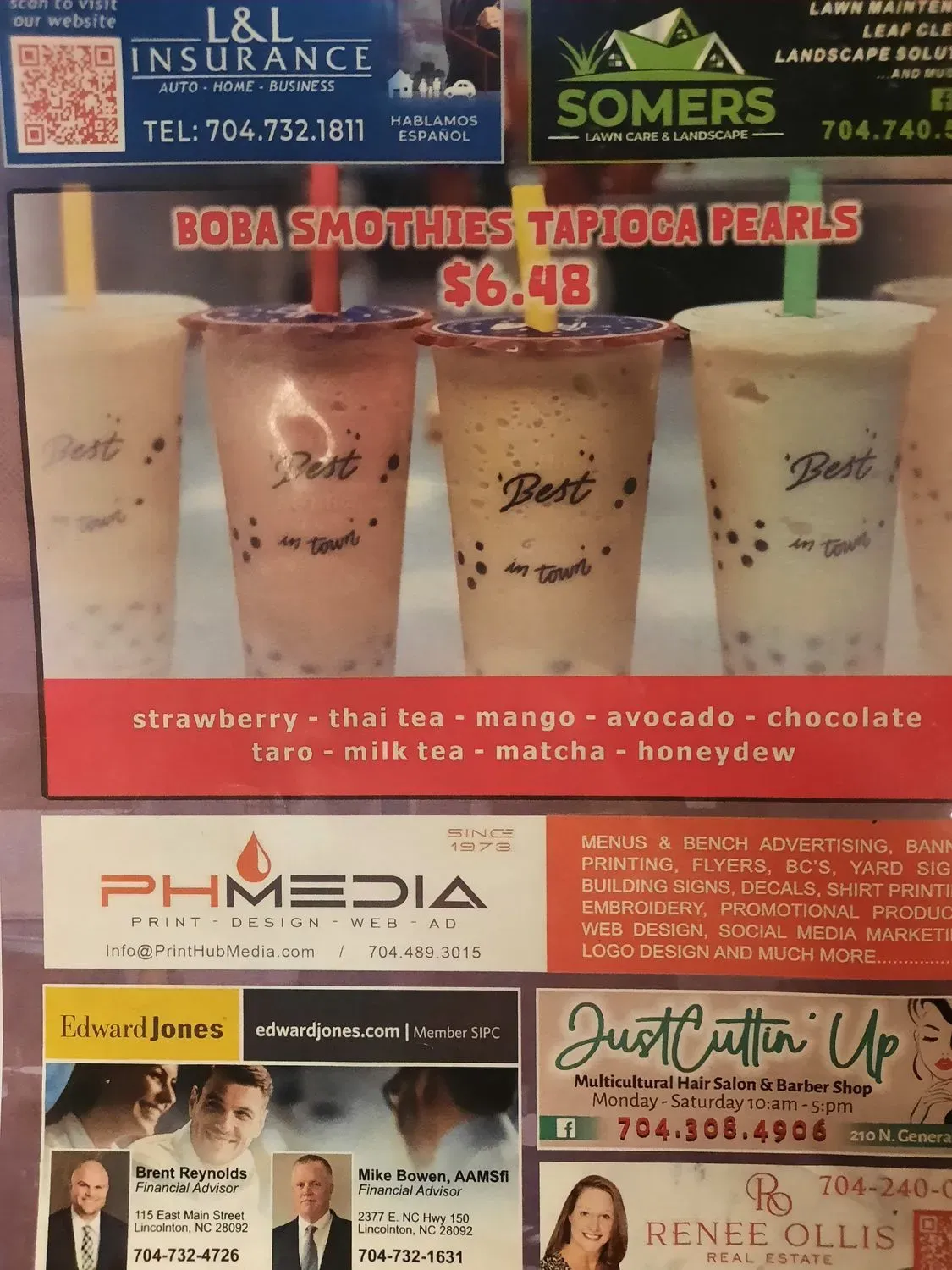 Japan Express Menu - Updated October 2025