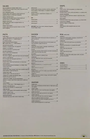 Enzo Restaurant & Pizzeria Menu | Morristown, NJ | Checkle