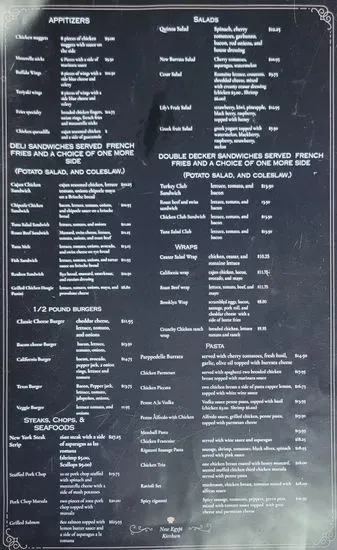 New Egypt Kitchen Menu | Plumsted, NJ | Checkle