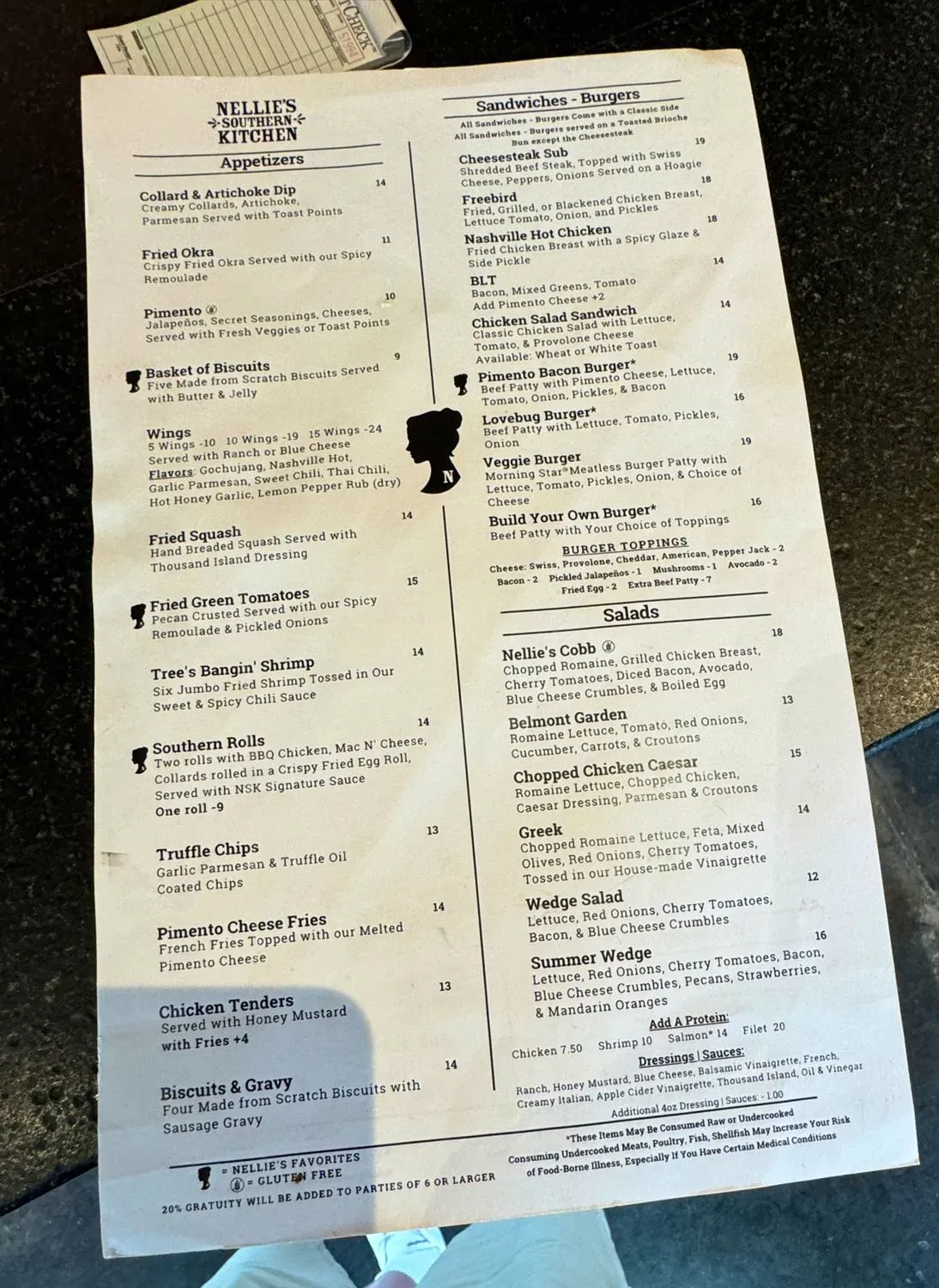 Nellie's Southern Kitchen Menu - Updated October 2025