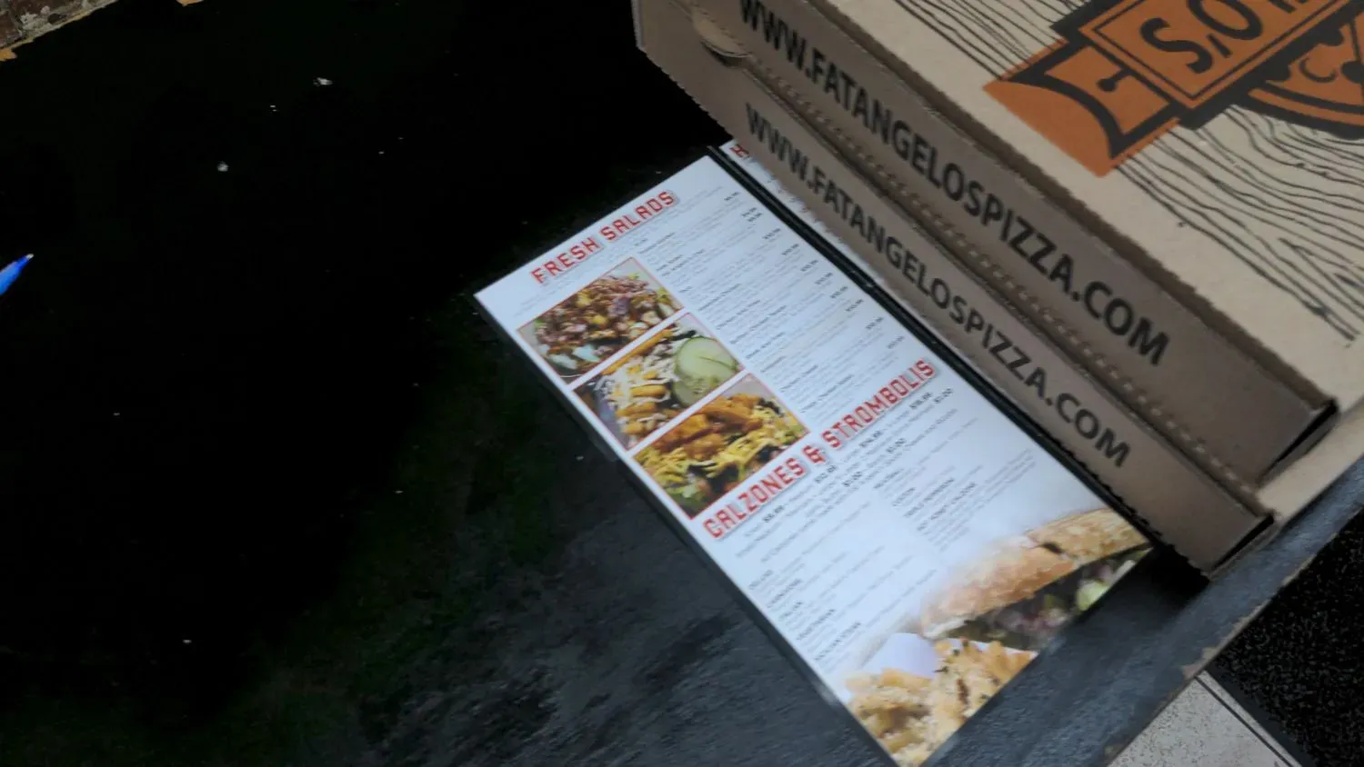 Washington Fat Angelo's Menu - Updated October 2025