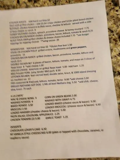 Shelly's Uptown Grill Menu | Doylestown, OH | Checkle