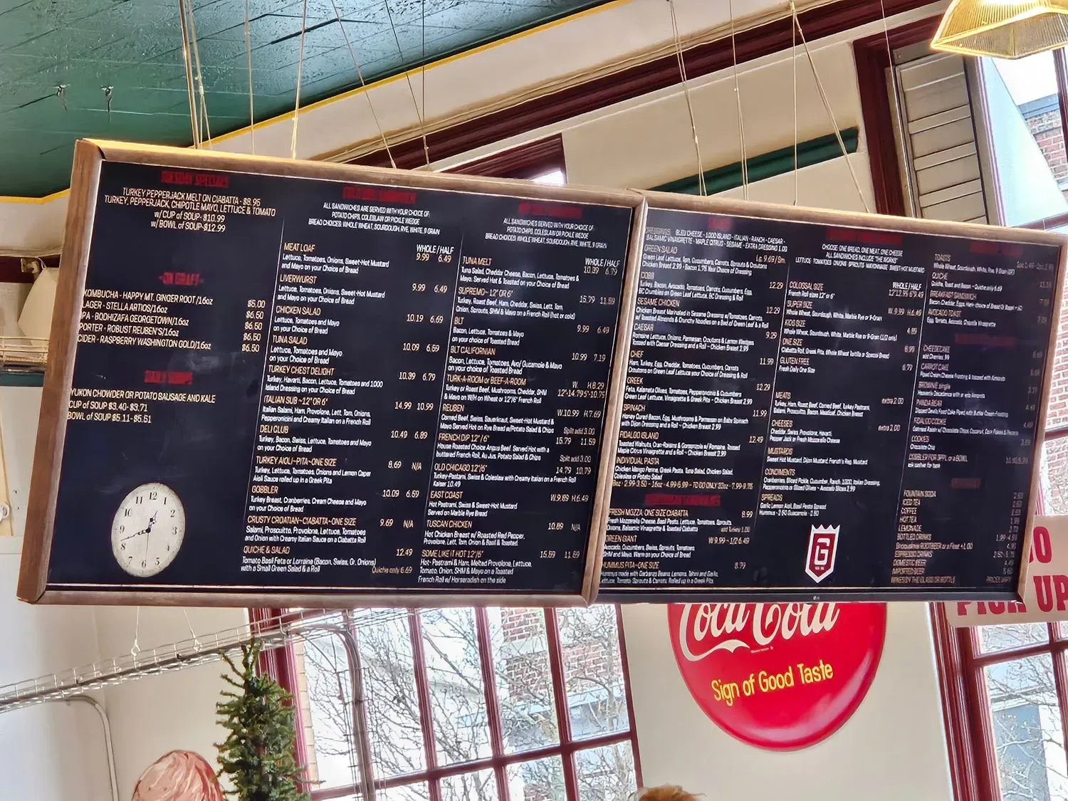 GERE-a-DELI Menu - Updated October 2025