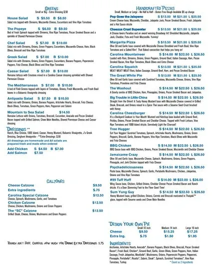 Carolina Pizza Company Menu | Walhalla, SC | Checkle