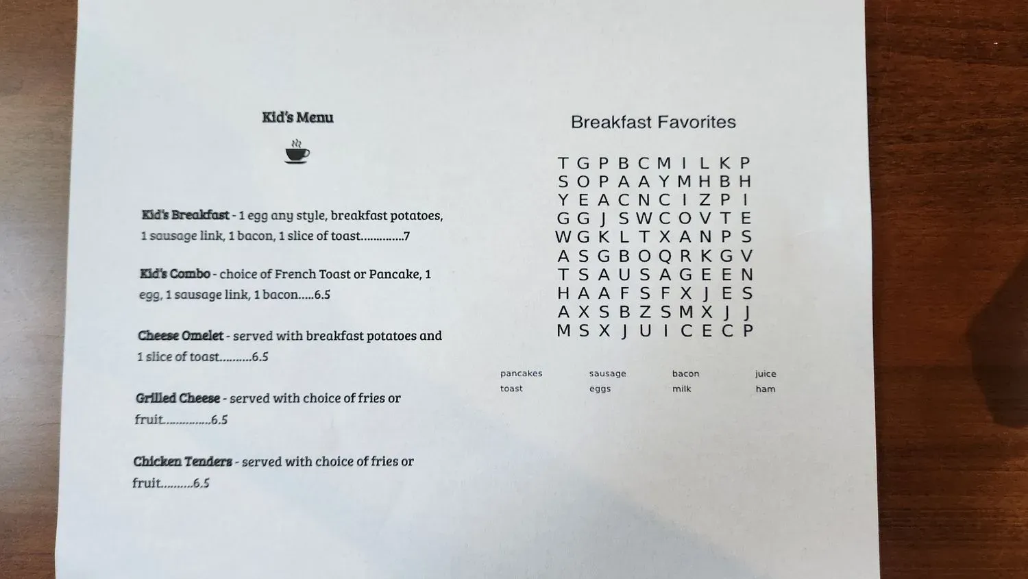 Café Con Crema Menu - Updated October 2025