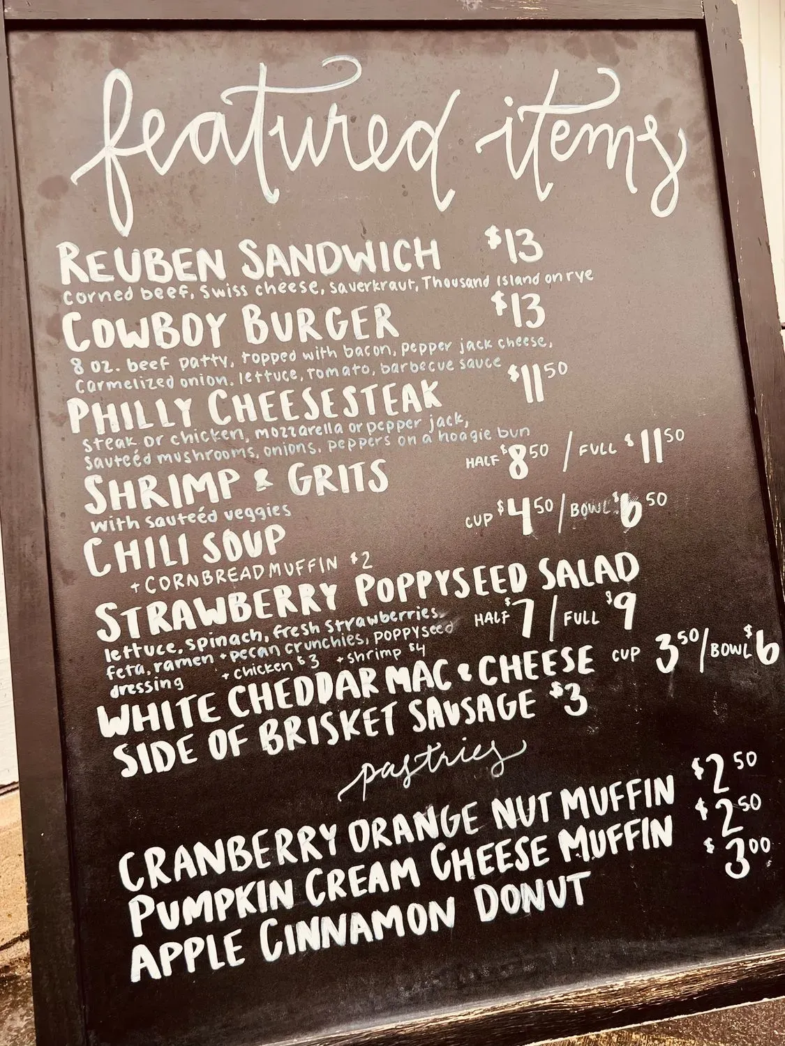 The Red Hen Cafe & Bakery Menu - Updated October 2025