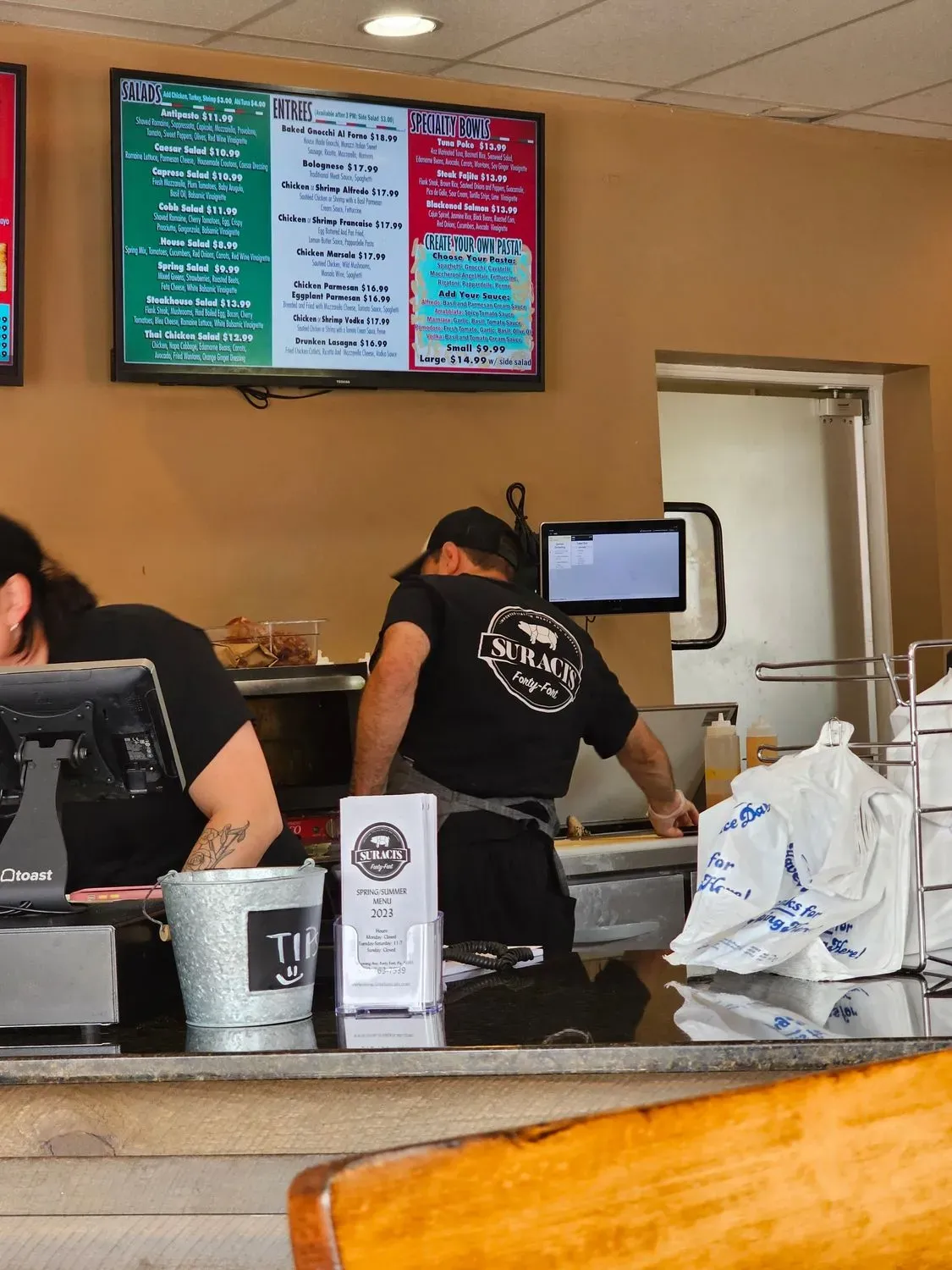 Suraci's Menu - Updated October 2025