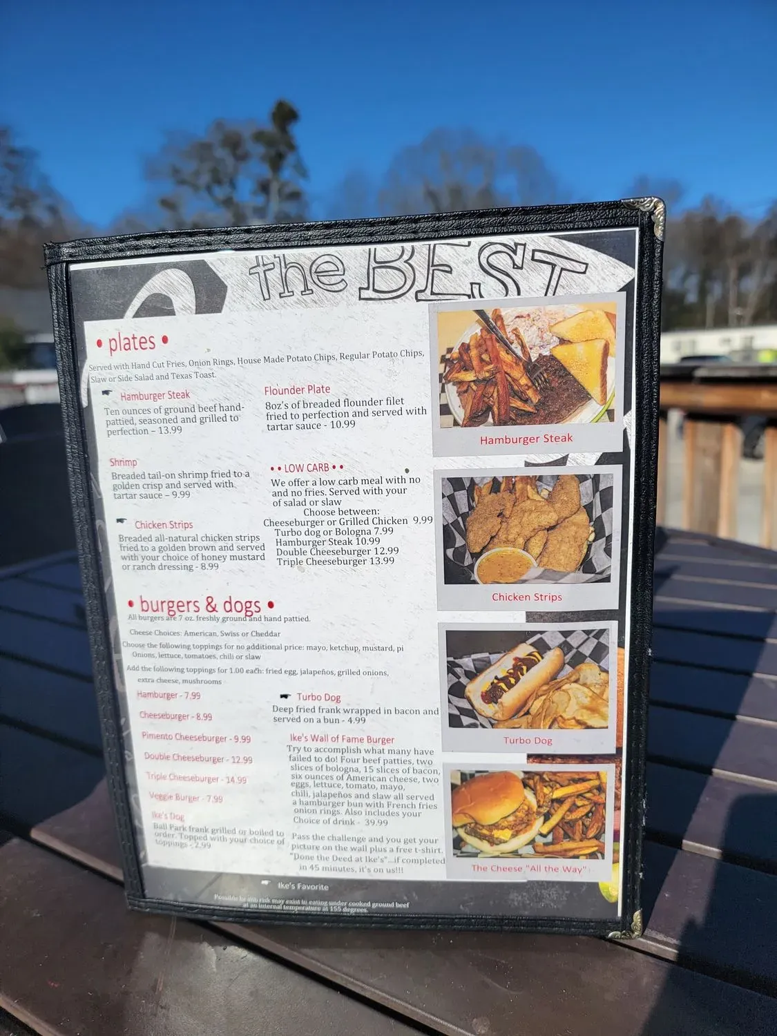 Ike's Korner Grille Menu - Updated October 2025