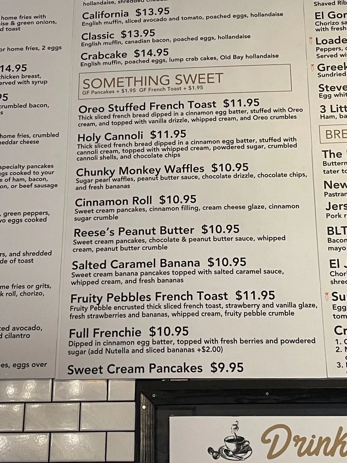 Valley Bistro Menu - Updated October 2025