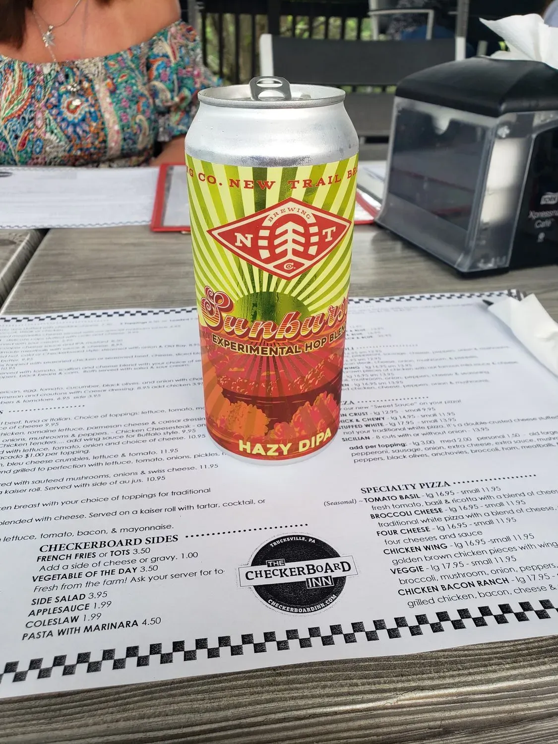 The Checkerboard Inn Bar & Restaurant Menu - Updated October 2025