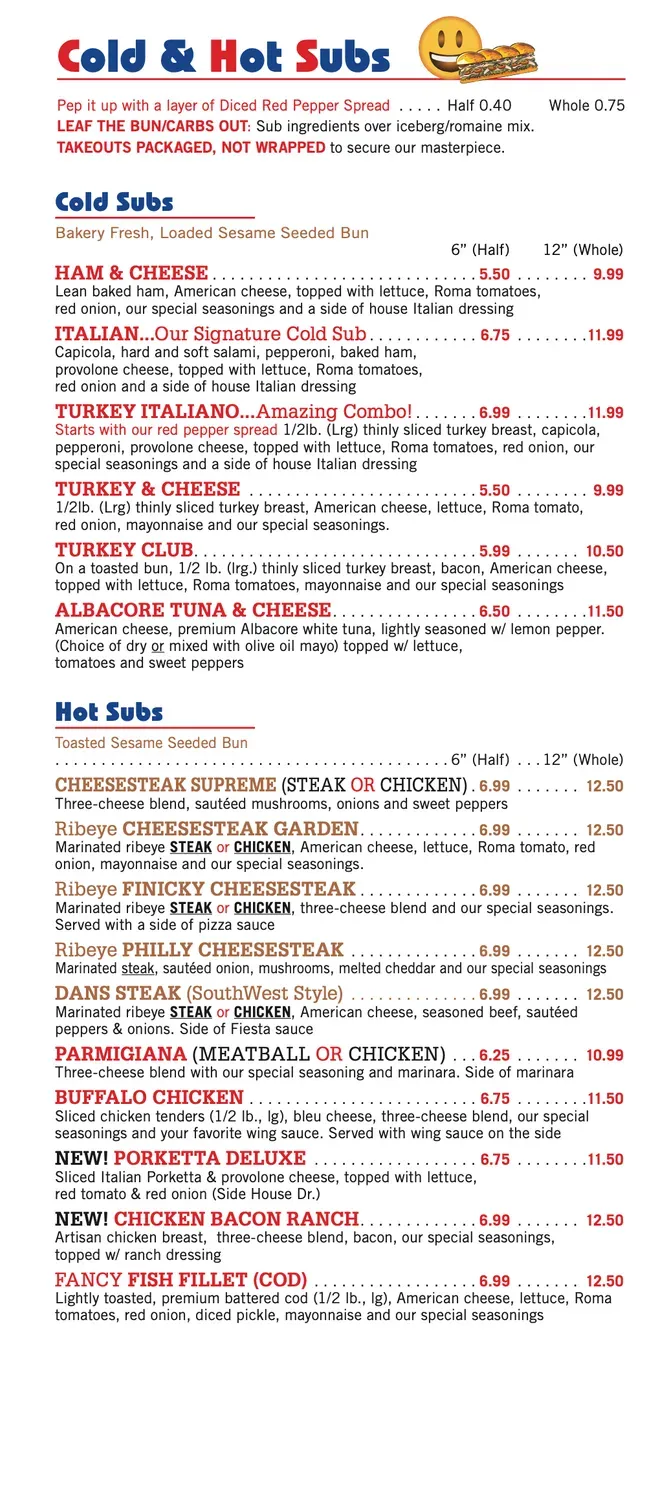 Pizza Bella - Forty Fort Menu - Updated October 2025